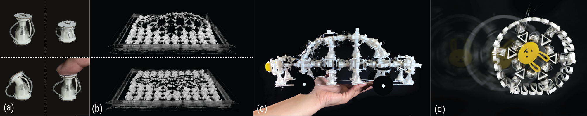 ConeAct: A Multistable Actuator for Dynamic Materials | Interactive Structures | CMU